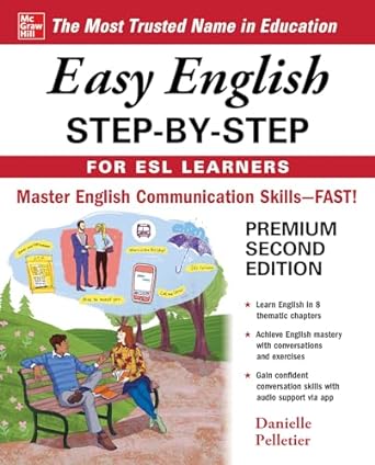 Easy English Step-by-Step for ESL Learners, Second Edition | 1260455181 ...
