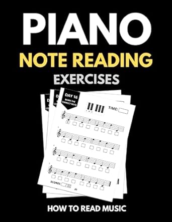 Piano Note Reading Exercises: Music Skills in 10 Minutes a Day, Student ...