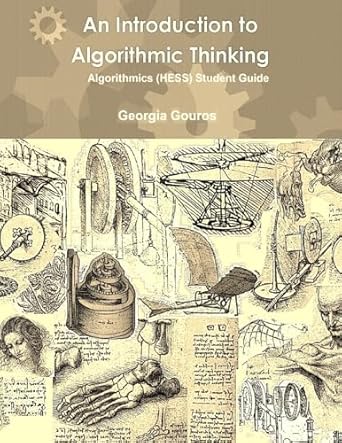 An Introduction to Algorithmic Thinking: VCE Algorithmics (HESS) Student Guide | 1975633547 ...